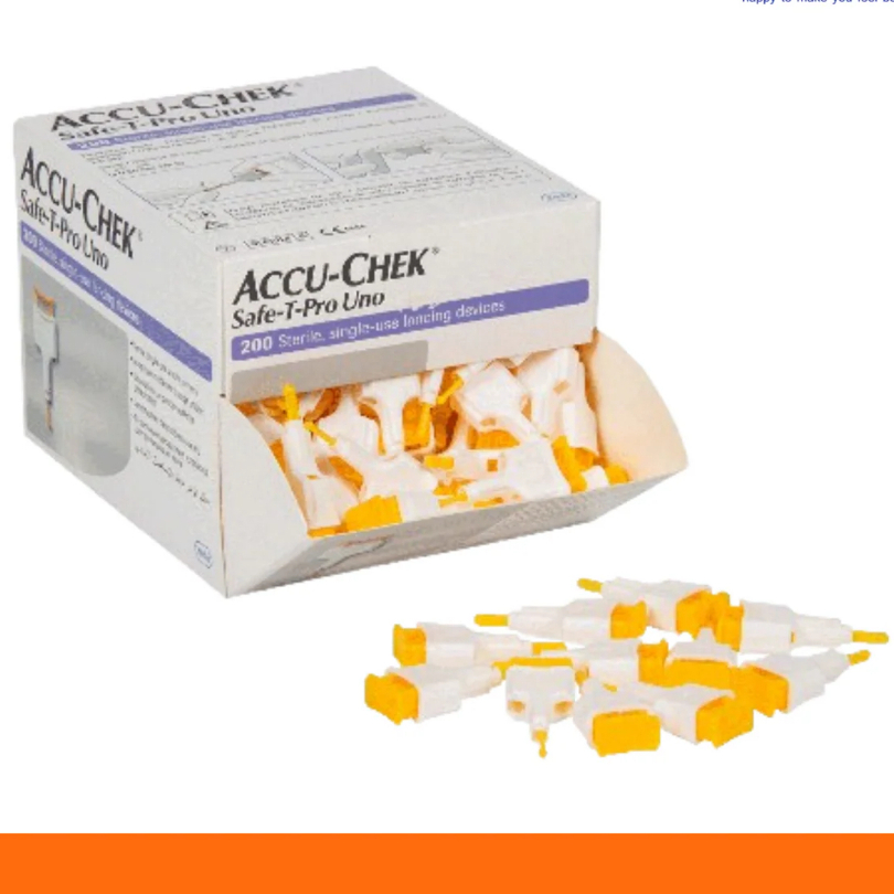 Accu-Chek Safe T Pro Uno Safety Lancet LOOSE PACKING 50's | Shopee Malaysia