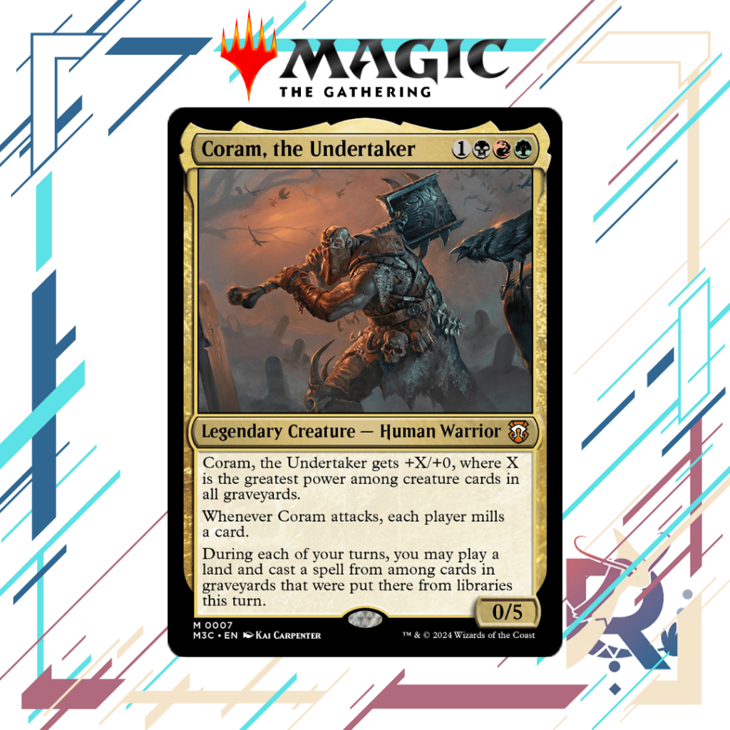 MTG - Modern Horizons 3 Commander Decks: Coram, the Undertaker | Shopee ...