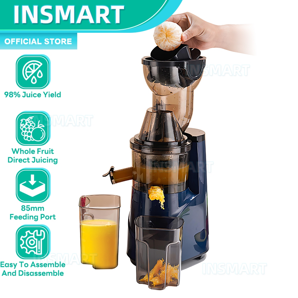 Slow press machine 850ML juice residue separation, two in one feeding ...