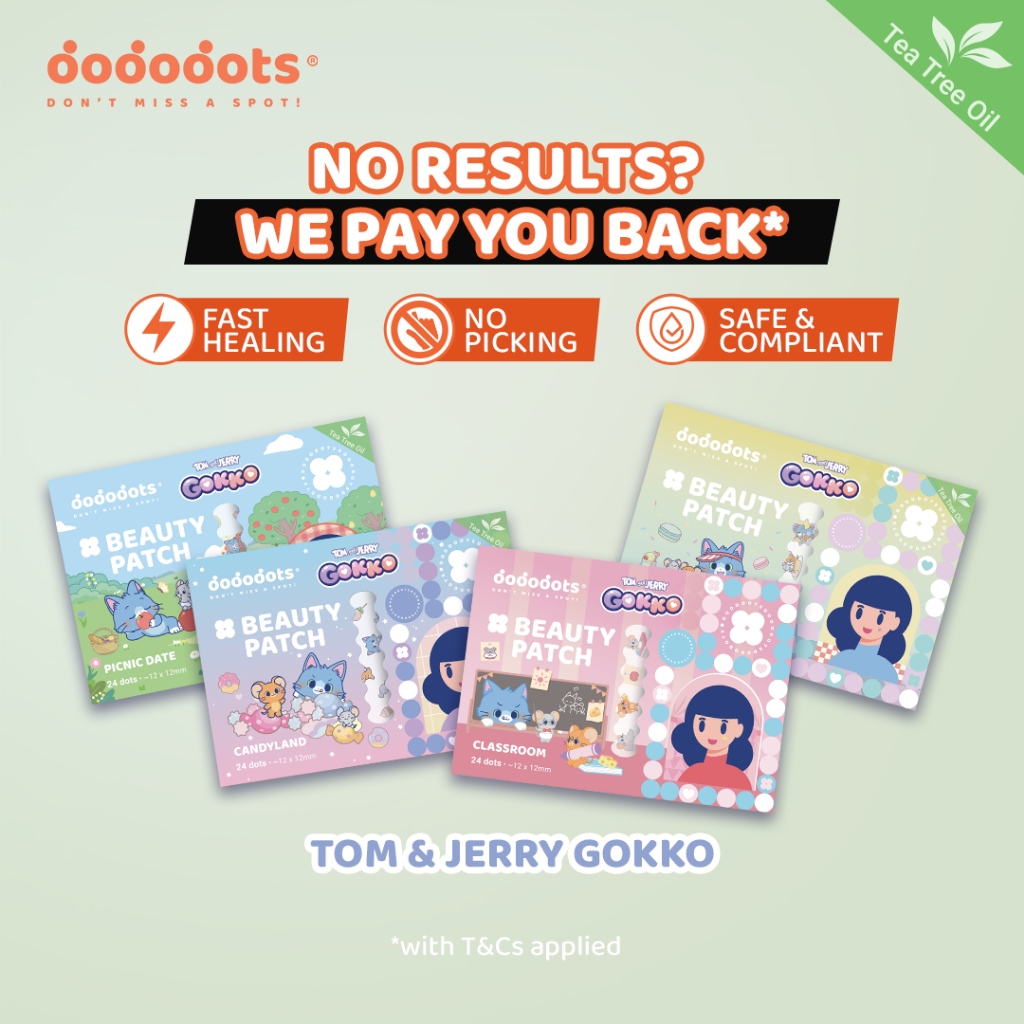 Dododots Pimple Patch - Tom & Jerry Gokko | 4 Designs Available | Fast ...