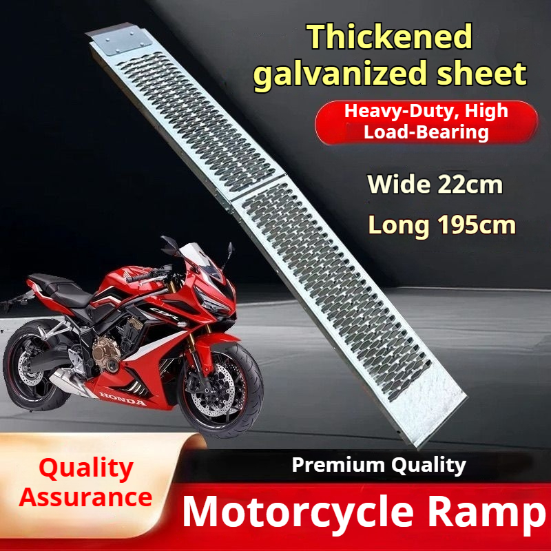 Aluminum Ramp Ladder Bike Motorcycle Tangga Motor Folding Ladder Heavy ...