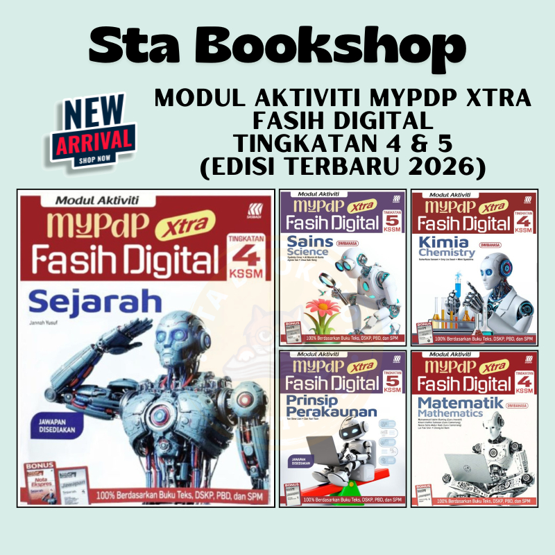 【STA】 (2026) SASBADI: MODUL AKTIVITI MYPDP XTRA FASIH DIGITAL【TINGKATAN ...