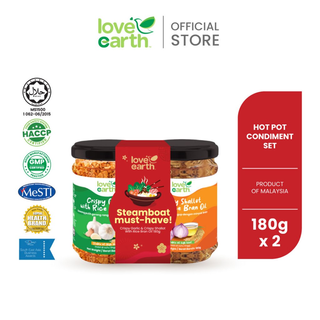 Love Earth CNY 2026 Hot Pot Condiment Set (180g x 2) | Shopee Malaysia