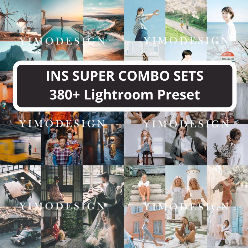 380+ Super Combo Lightroom Preset Desktop & Mobile (INS Lightroom ...