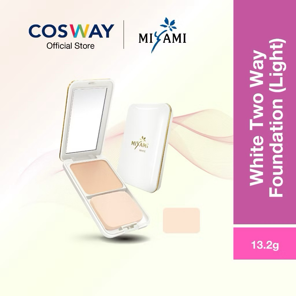 Miyami White Two Way Foundation - Natural(5235) | Shopee Malaysia