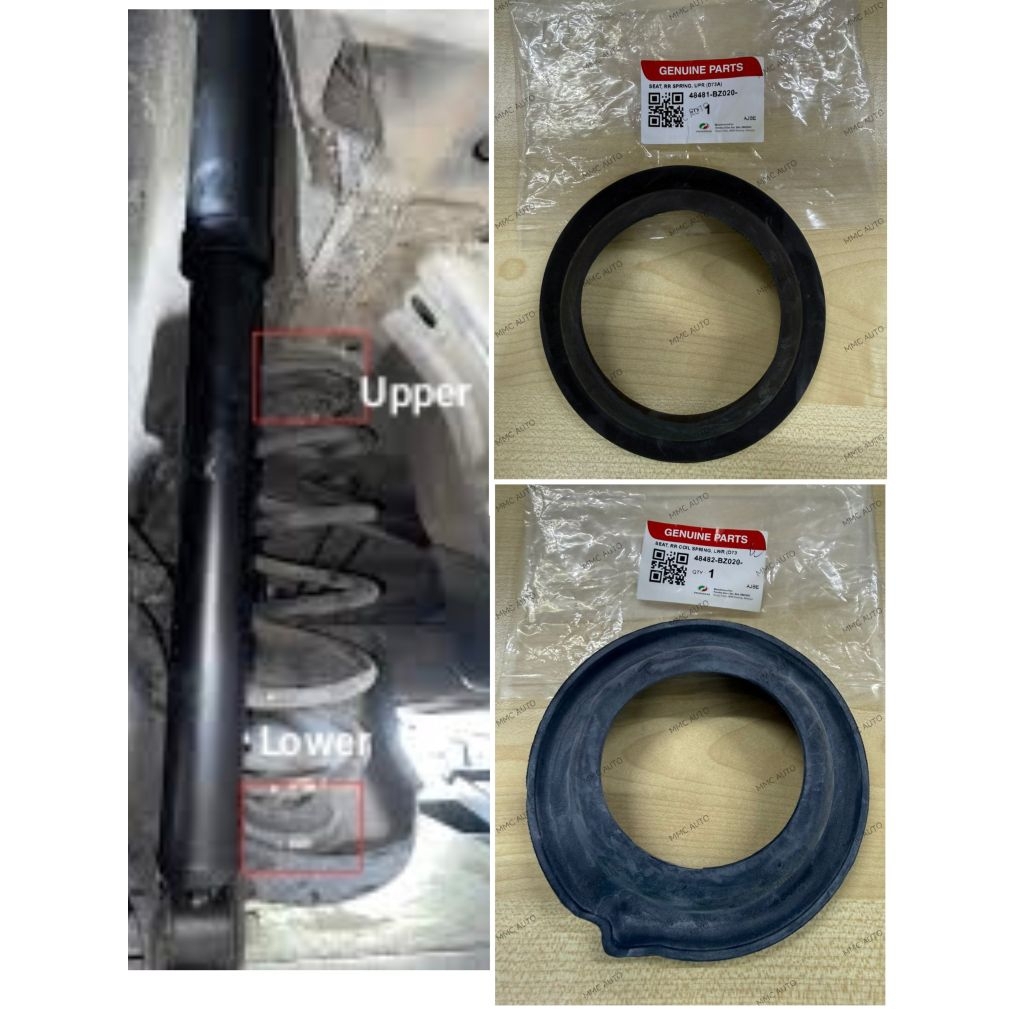 Perodua Alza 2009-2025, Myvi 2005-2015, Viva All Model Rear Coil Spring ...