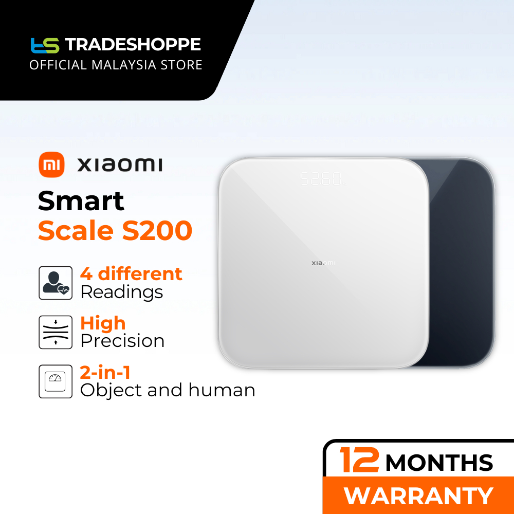 Xiaomi Smart Scale S200 | Shopee Malaysia