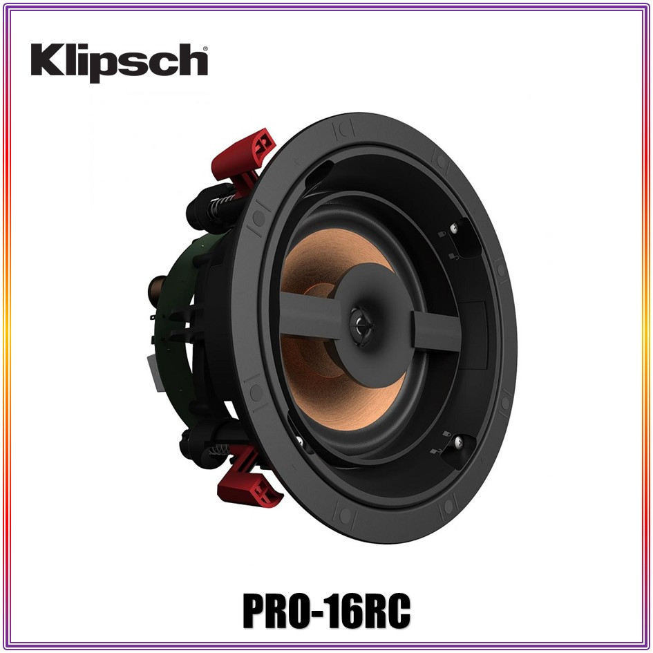 Klipsch PRO-16RC Professional Atmos Ceiling Speaker (Each) | Shopee ...