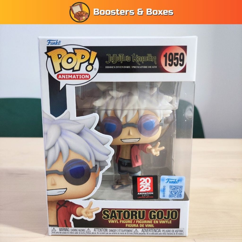 Funko Pop! Animation: Jujutsu Kaisen - Satoru Gojo (Beach Outfit) #1959 ...