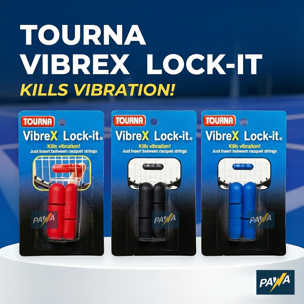TOURNA VibreX Lock-It Tennis Dampener (Kills Vibration) | Shopee Malaysia
