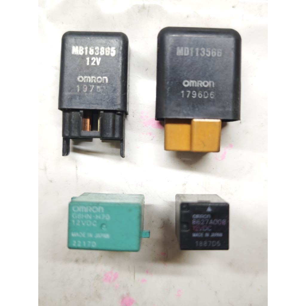 Omron relay Japan 🇯🇵 GBHN-H70 8627A008 MR538851 MB183865 Waja fuel pump ...