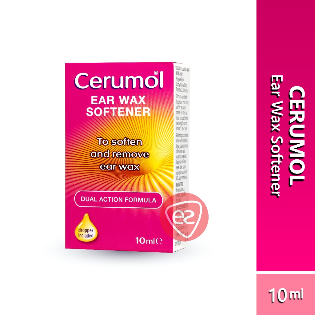 Cerumol Ear Wax Softener Dual Action Formula To Soften & Remove Ear Wax ...