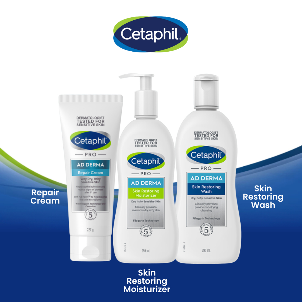 CETAPHIL Pro Ad Derma Restoring Relief Cream 227g / Pro Ad Derma Body ...