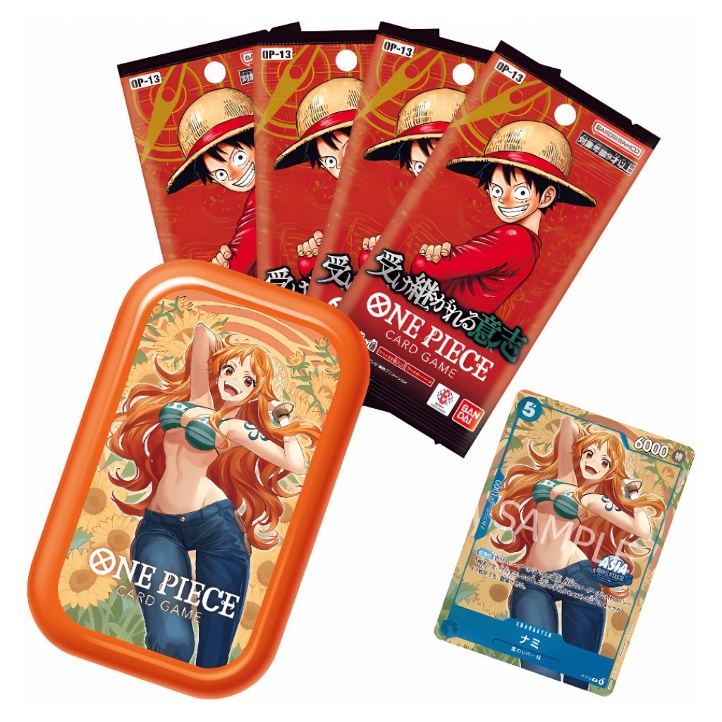 One Piece Card Game Mini Tin Nami Vol 2 Promo Card (Limited Edition ...
