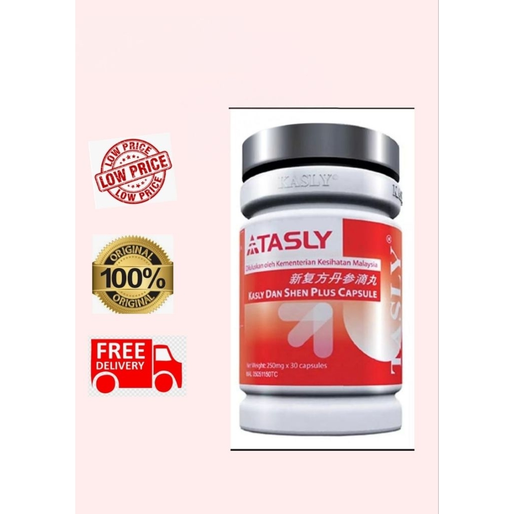 Tasly Danshen Plus (30 caps). Exp 2028 +FREE shipping | Shopee Malaysia