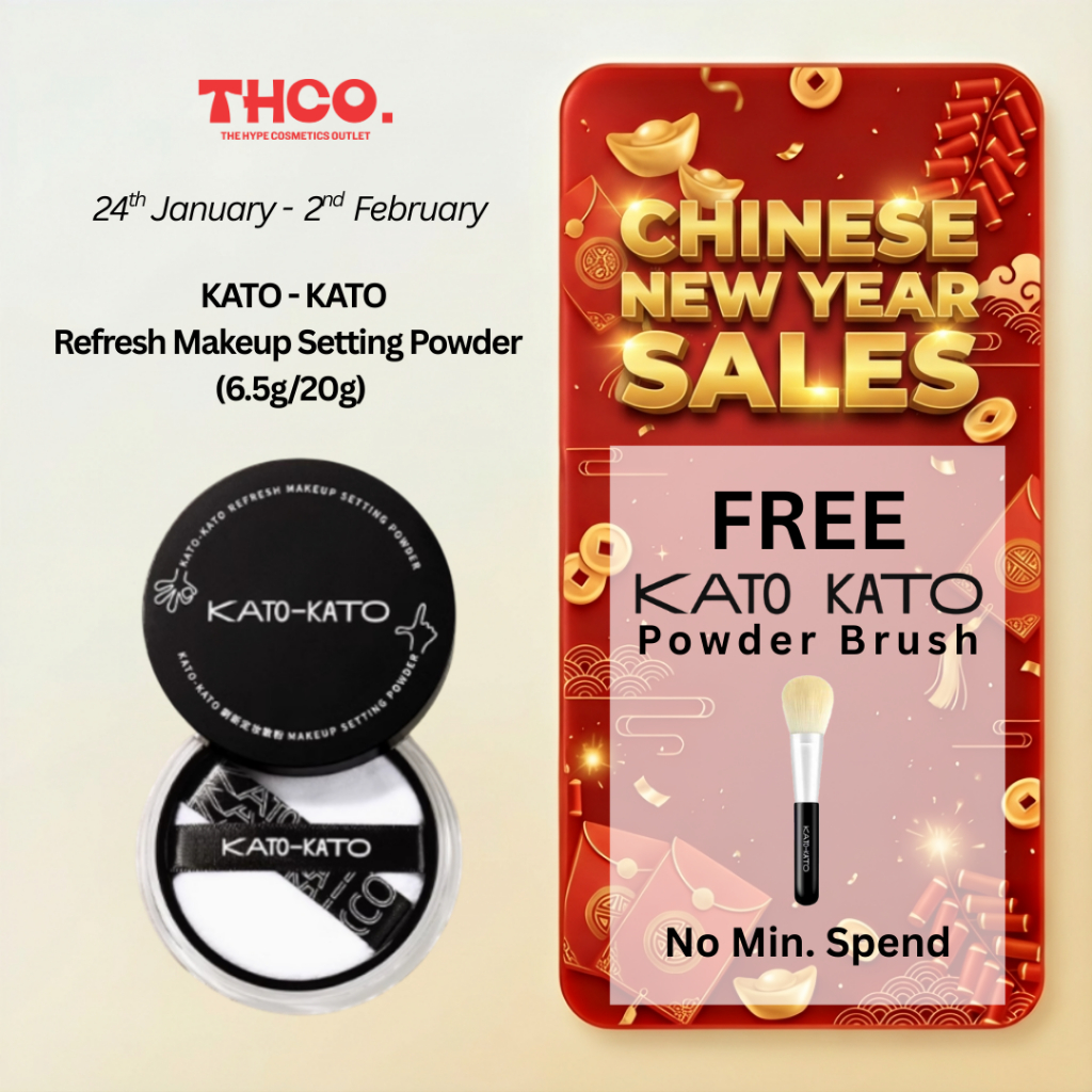 [THCO] KATO-KATO Refresh Makeup Setting Powder Oil Control Loose Powder ...