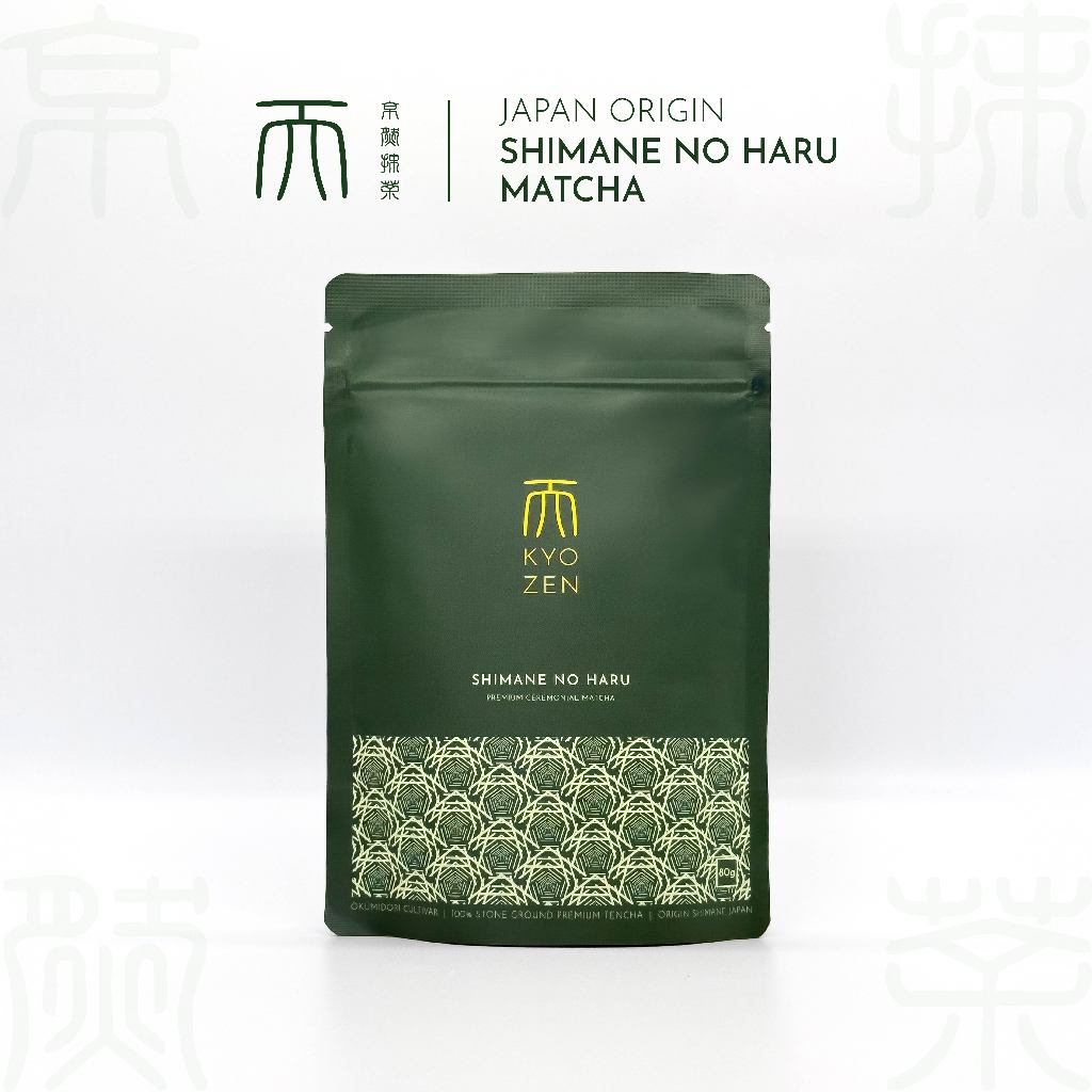 KYOZEN MATCHA - SHIMANE NO HARU Premium Ceremonial Matcha Powder 80g ...