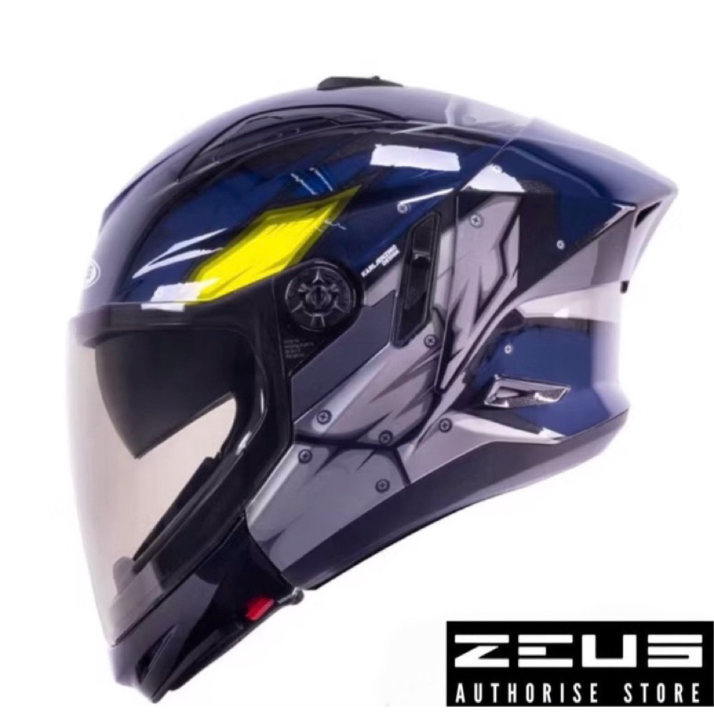 ZEUS HELMETS ZS-613 V2 NEW PADDING (FREE SPOILER) | Shopee Malaysia