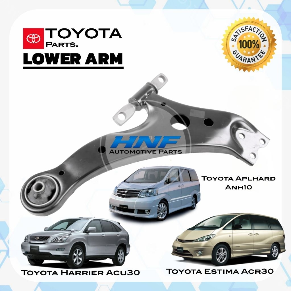 TOYOTA ESTIMA ACR30,HARRIER ACU30,ALPHARD ANH10 LOWER ARM | Shopee Malaysia