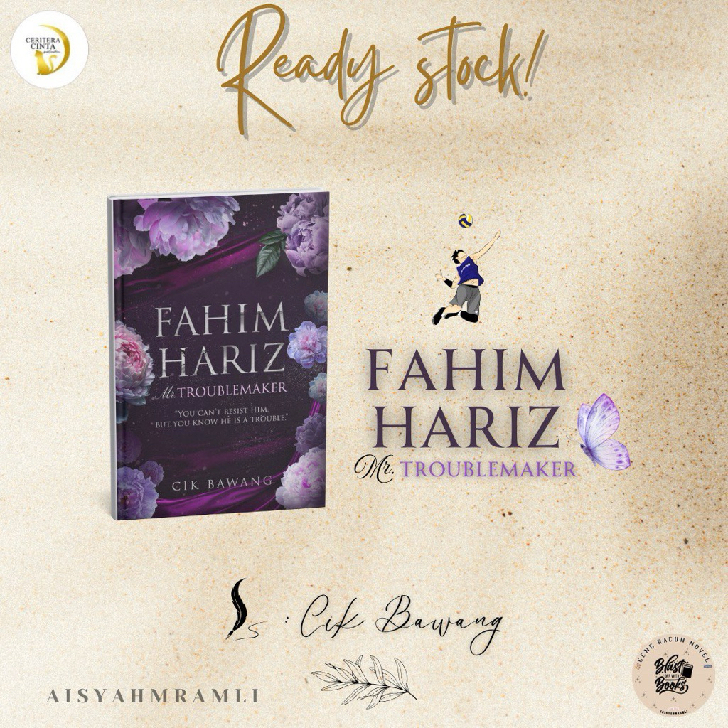 NOVEL FAHIM HARIZ MR TROUBLEMAKER - CIK BAWANG | Shopee Malaysia
