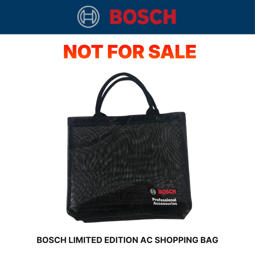 ( FREE GIFT ) BOSCH LIMITED EDITION ACCESSORIES SHOPPING BAG | Shopee ...