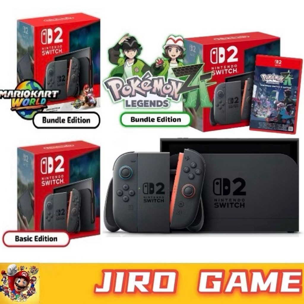 Nintendo Switch 2 Switch2 Console FREE Tempered Glass (4K, FHD, HDR10 ...