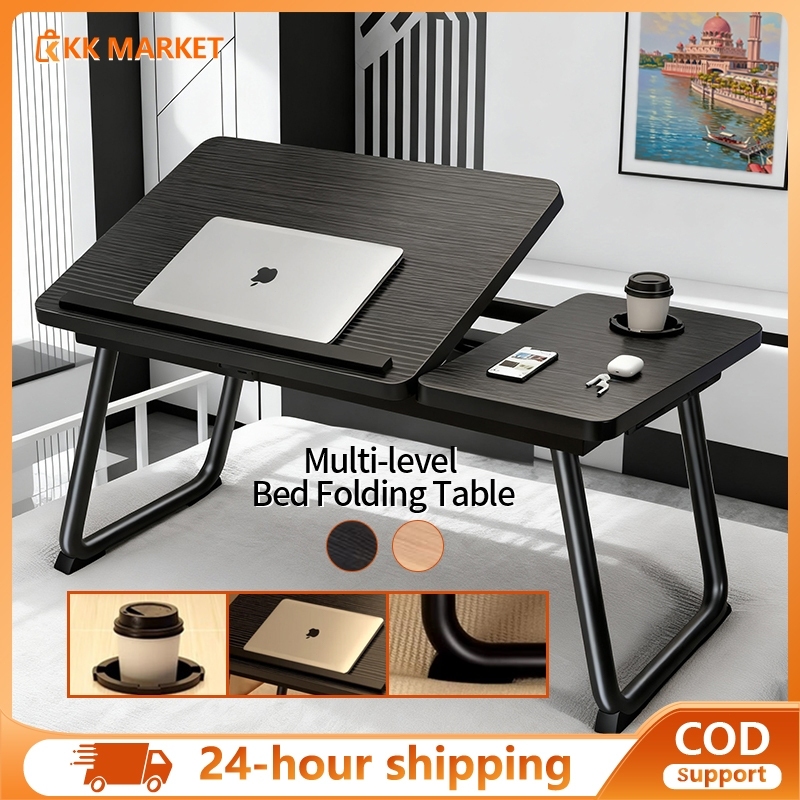 Adjustable Folding Laptop Desk For Bedroom, Home, Dorm, Study, And Lazy ...