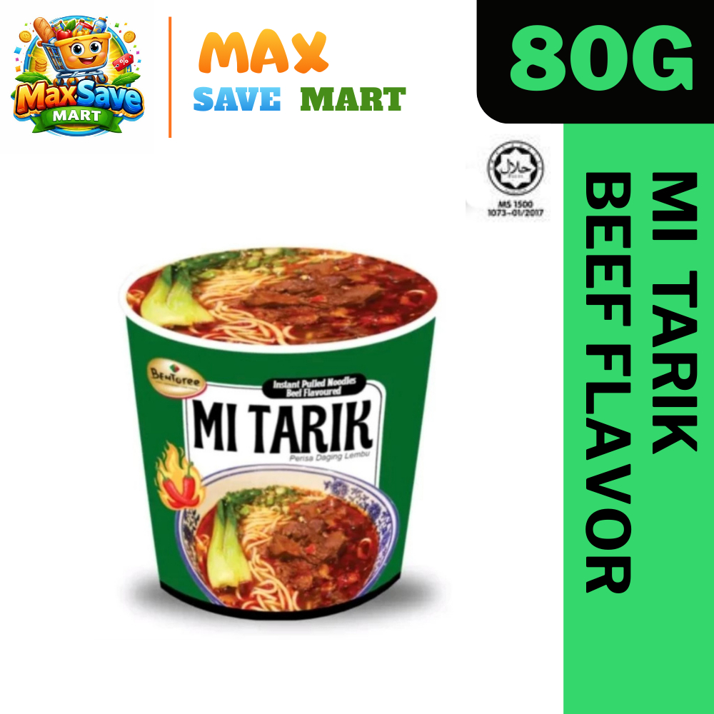 [BENTOREE] *HALAL* MI TARIK SEGERA BERPERISA DAGING LEMBU -INSTANT ...