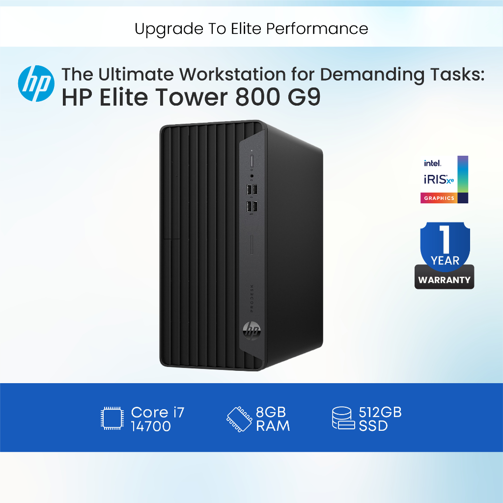 HP Workstation Business Tower Series | Z2 G9 i7-13th Gen / Pro 400 G9 ...