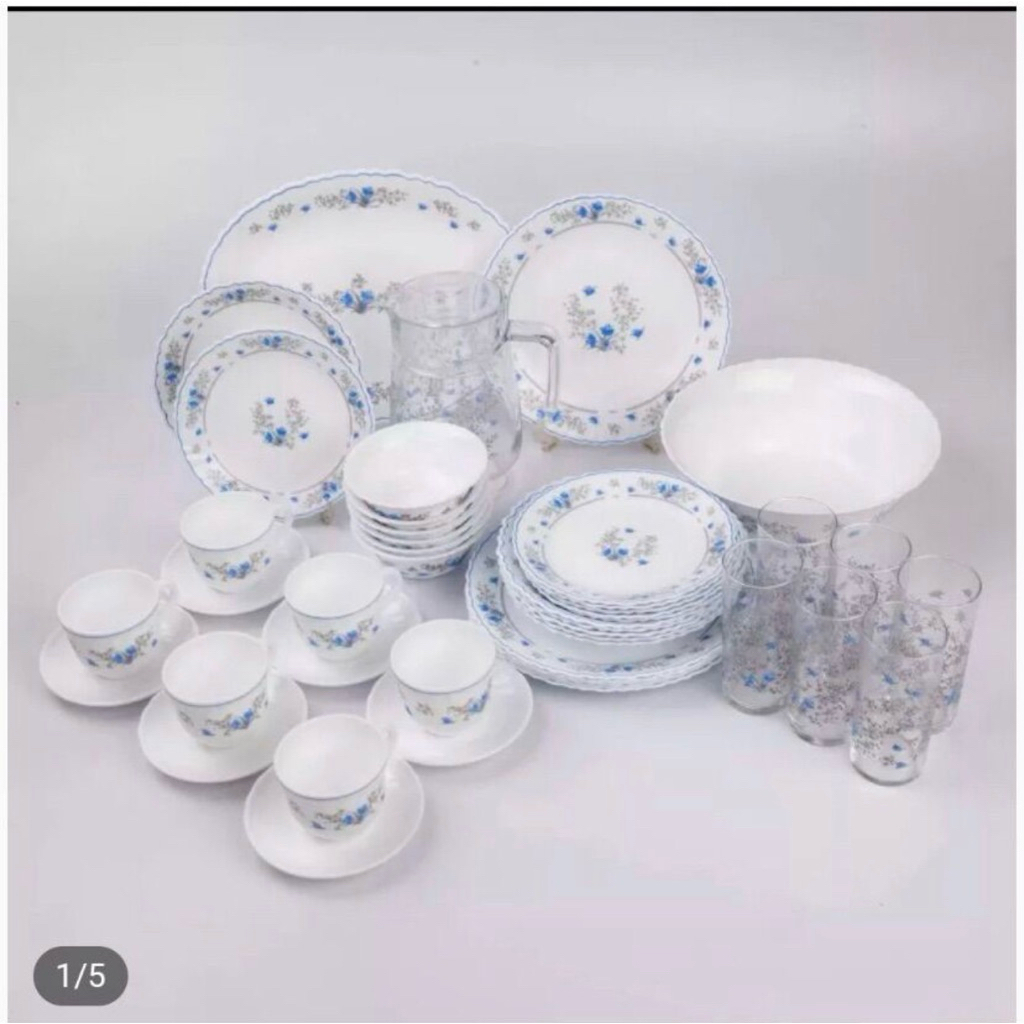 HOT SALES 🔥 LANGKAWI ARCOPAL Limited stock 46pcs)ROUND DINNER SET set ...
