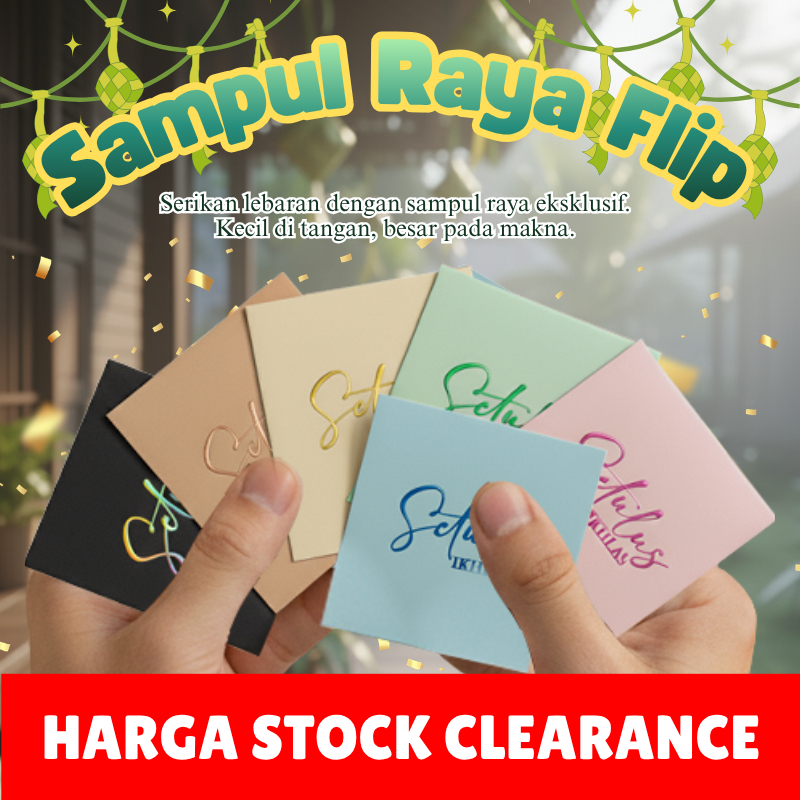 TBF Sampul Raya Flip Eksklusif 【12 pcs】 | Setulus Ikhlas Premium ...