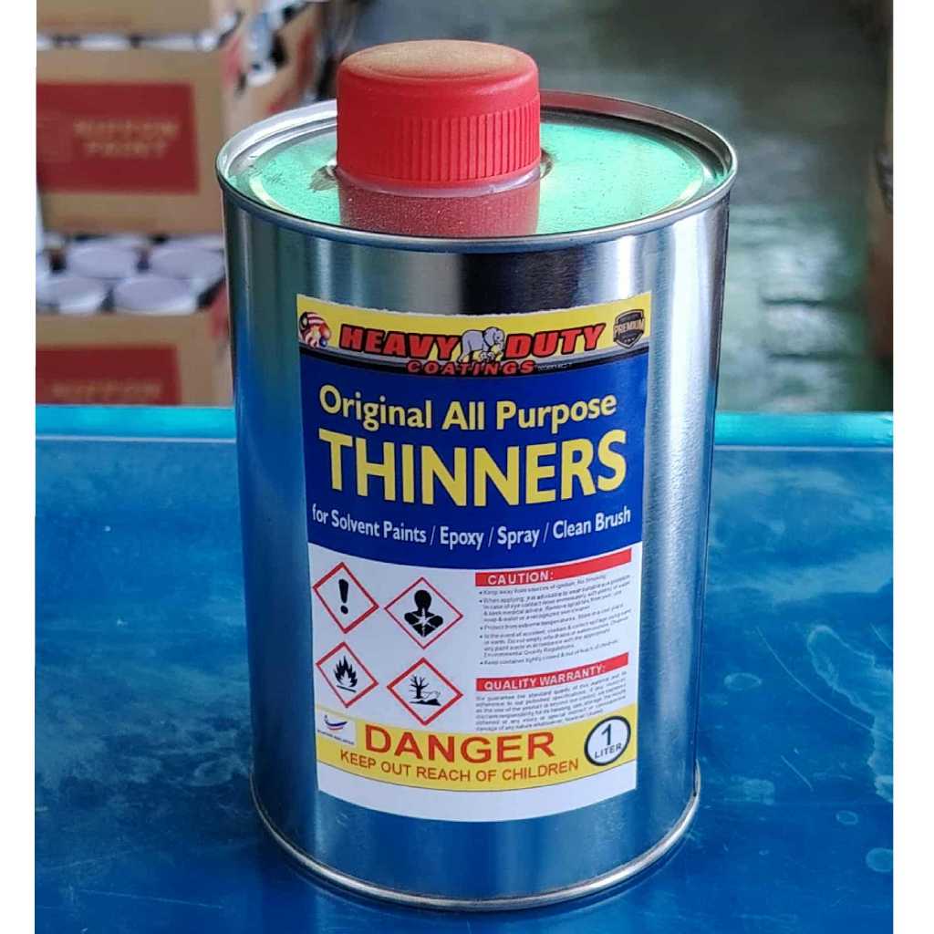 1L ( HEAVY DUTY Thinner ) Thinner Cuci / Paint Thinner / Minyak Tina ...