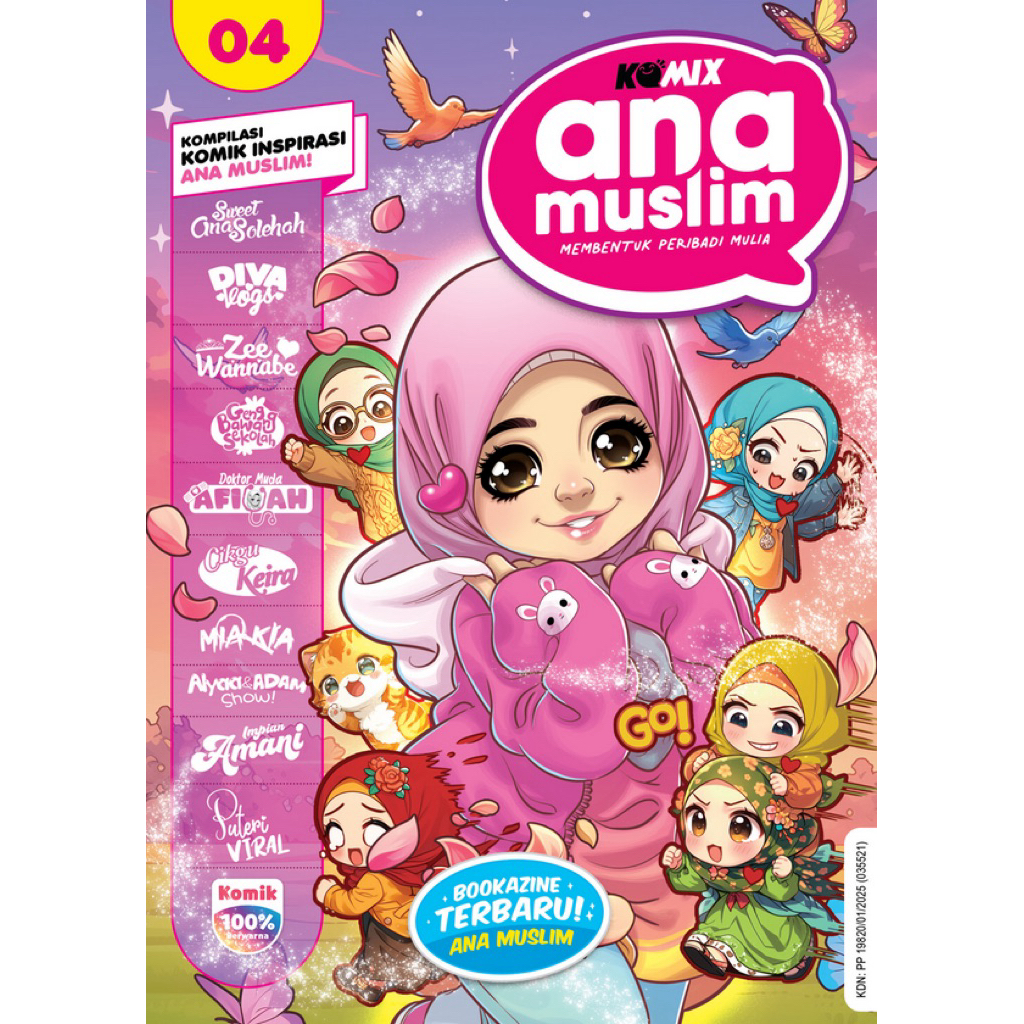 KOMIX ANA MUSLIM 04 ~ MEMBENTUK PERIBADI MULIA ~ BOOKZINE ANA MUSLIM ...
