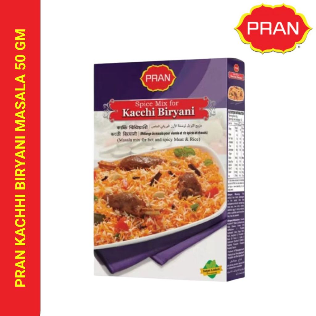 PRAN BIRYANI MASALA KACCHI BIRYANI 50 GM | Shopee Malaysia