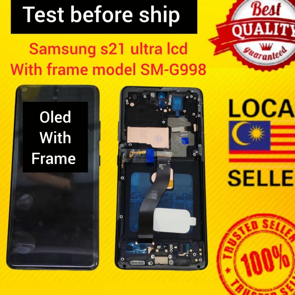 SAMSUNG S21 ULTRA 5G LCD SM-G998 Samsung s21 ultra lcd 5g | Shopee Malaysia