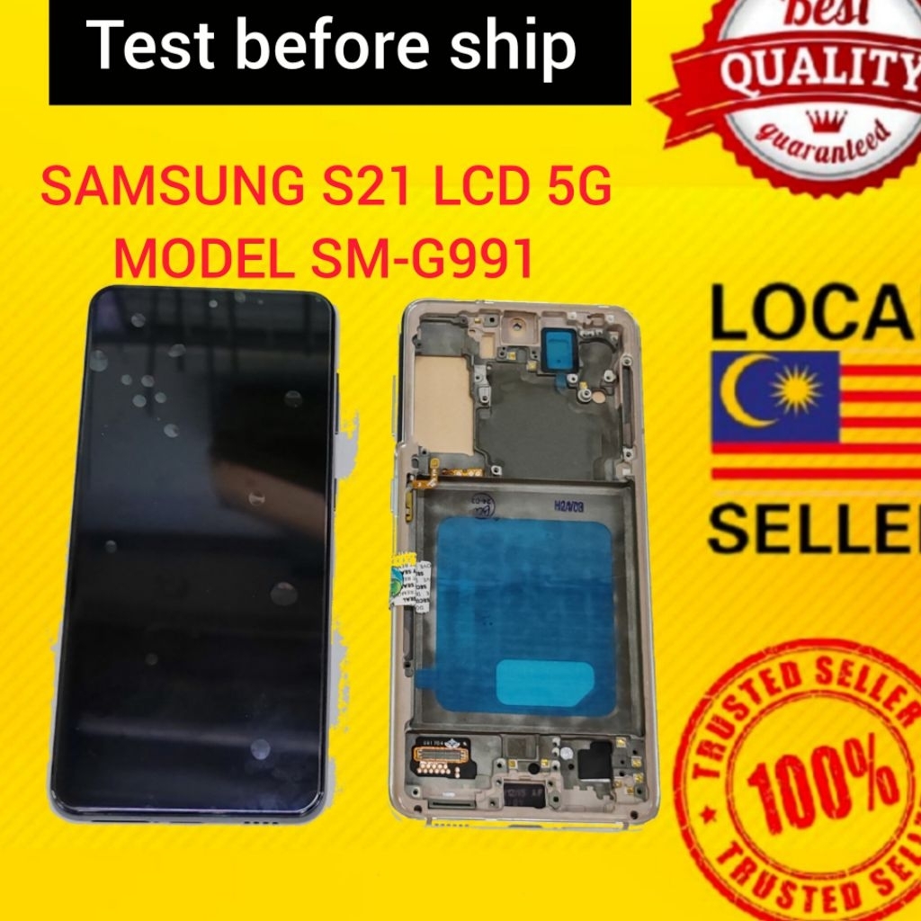 SAMSUNG S21 5G LCD SM-G991 Samsung s21 lcd 5g | Shopee Malaysia