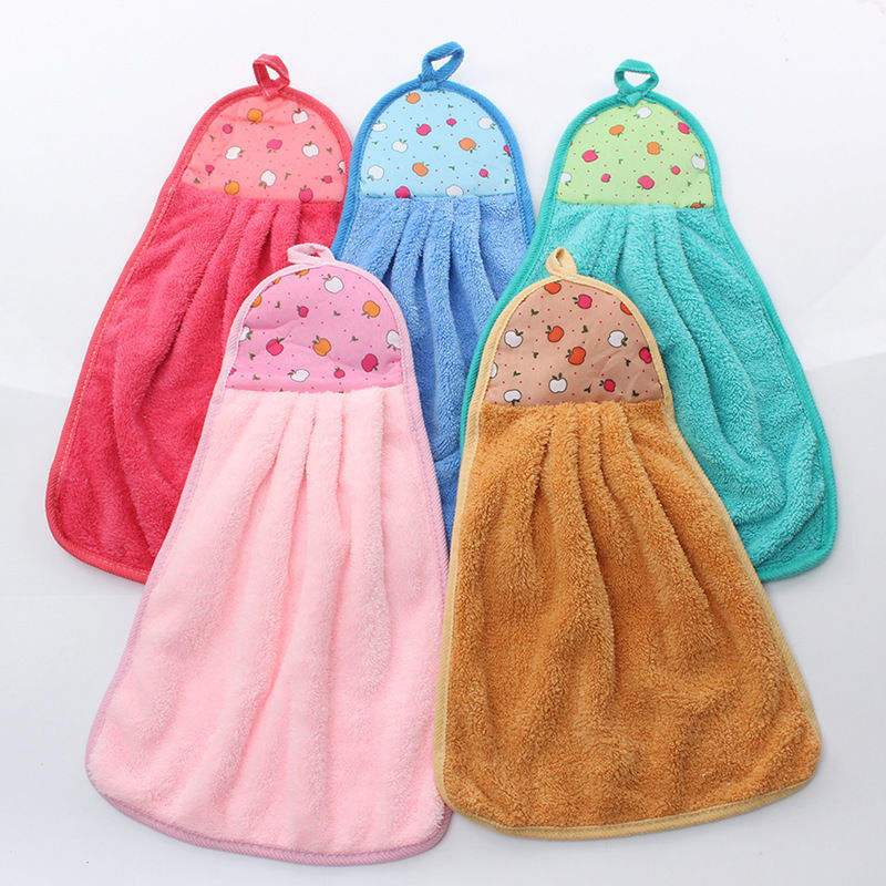 Tuala Gantung Dapur Comel Serbaguna - Microfiber Lembut, Serap Air Kuat ...