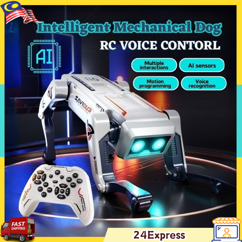 RC Robotic Dog Toy – Smart Programmable Voice Control Robot Puppy ...