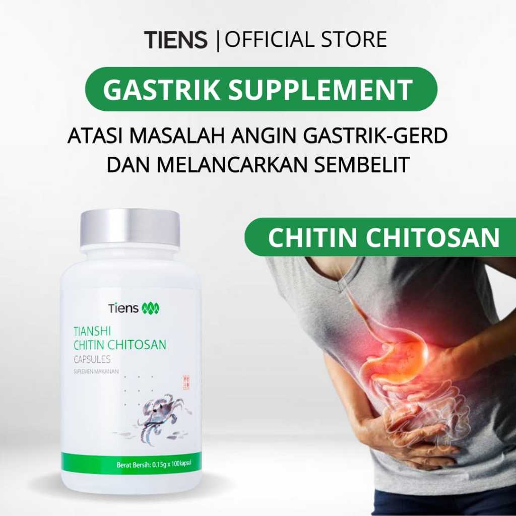 UBAT ASAM LAMBUNG GASTRIK, GERD SUPLEMENT CHITOSAN ATASI MASALAH ANGIN ...