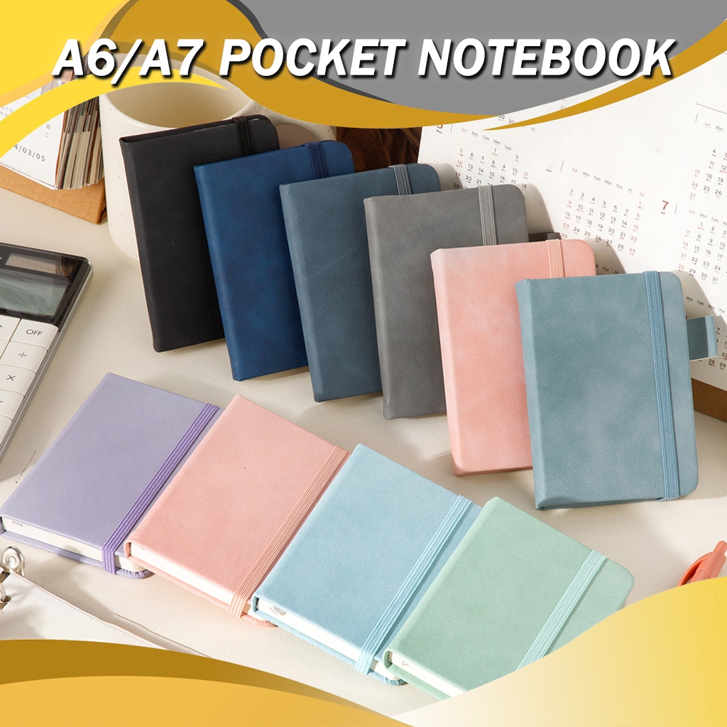 A6 A7 Buku Nota Kecil A6 A7 192Pages Small Notebook Small Diary Book ...
