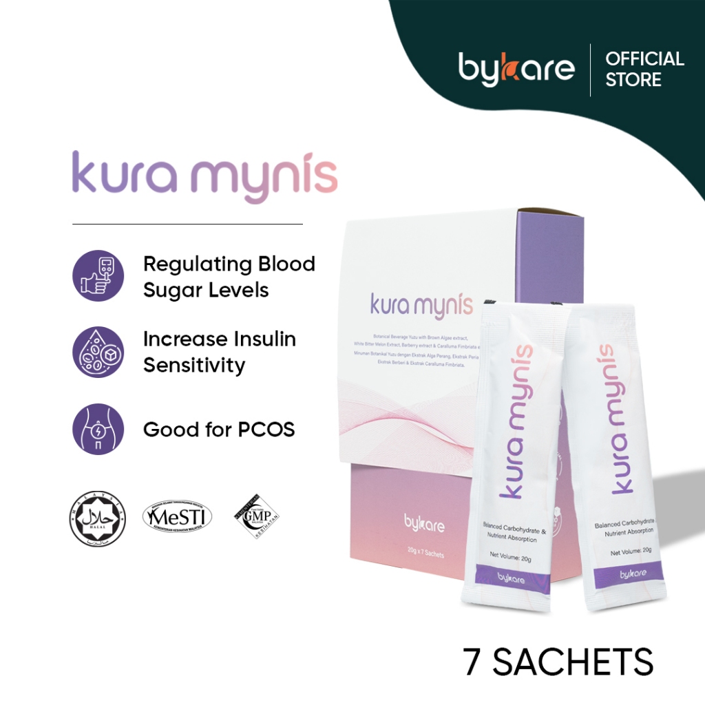 Kura Mynis Diabetic Support Kurang Manis Kencing Manis (7 sachets ...