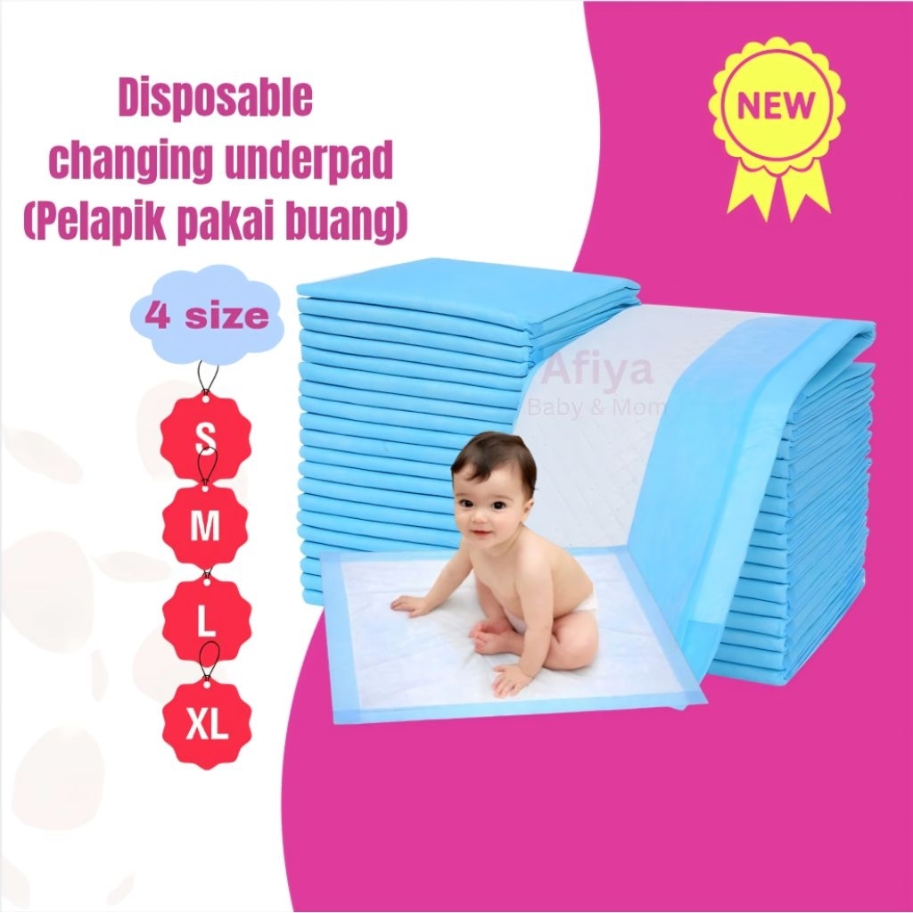 Baby Disposable Changing Pad Pelapik Pakai Buang | Shopee Malaysia