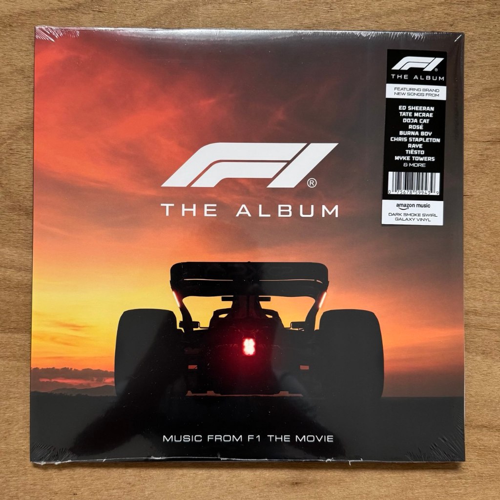 Various Artists (Tate Mcrae Jennie) - F1 The Album (Dark Smoke Swirl Galaxy) vinyl | Shopee Malaysia