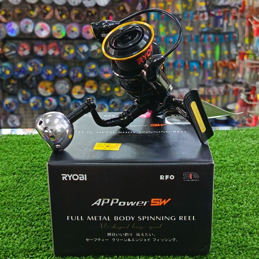 RYOBI AP-POWER SW FULL METAL BODY SPINNING REEL | Shopee Malaysia