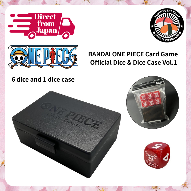 [BANDAI] ONE PIECE Card Game Official Dice & Dice Case Vol. 1 - Direct ...