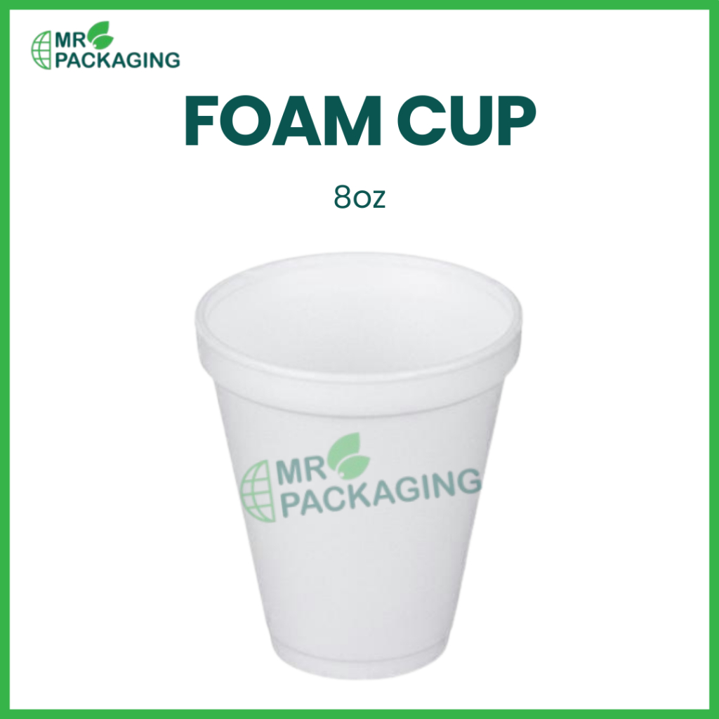 Polystrene,Foam Drinking Party Cup/Cawan Minuman Kenduri/一次性杯子 | Shopee ...