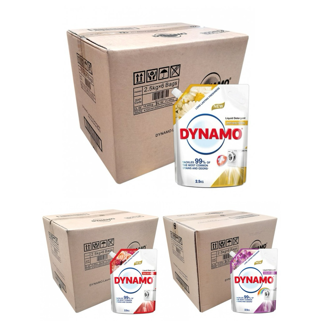 DYNAMO PENCUCI ANTIBAKTERIA/ROS/WARNA PEK 6*2.5KG | Shopee Malaysia