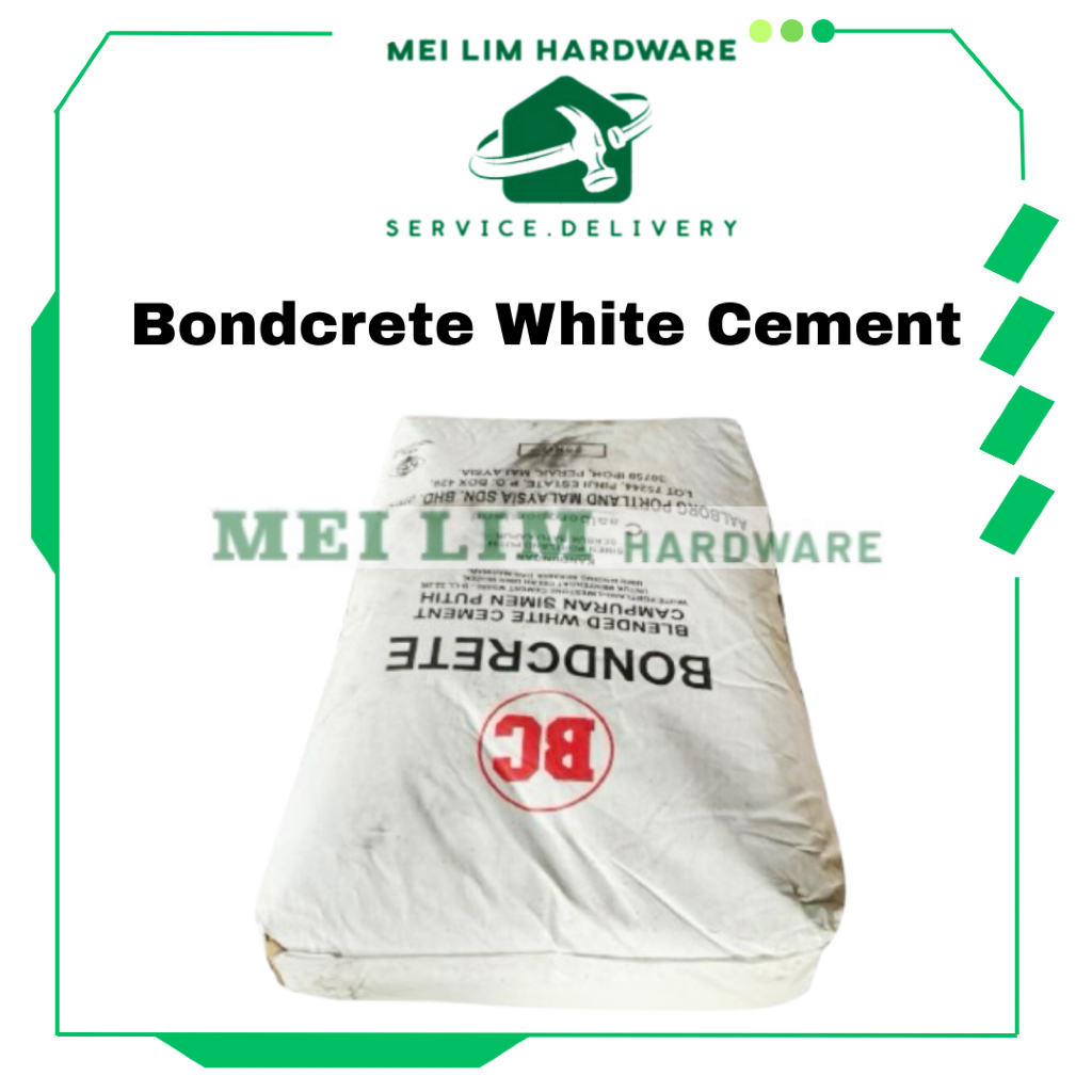 Bondcrete White Cerment / Simen Putih (1 kg / 3kg) | Shopee Malaysia