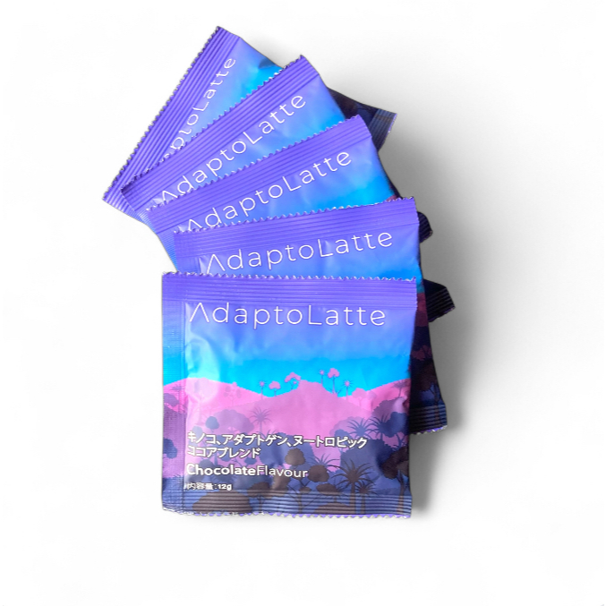 AdaptoLatte Decaf | Chocolate Flavor ★ Trial Pack (5 sachets - 12g each ...