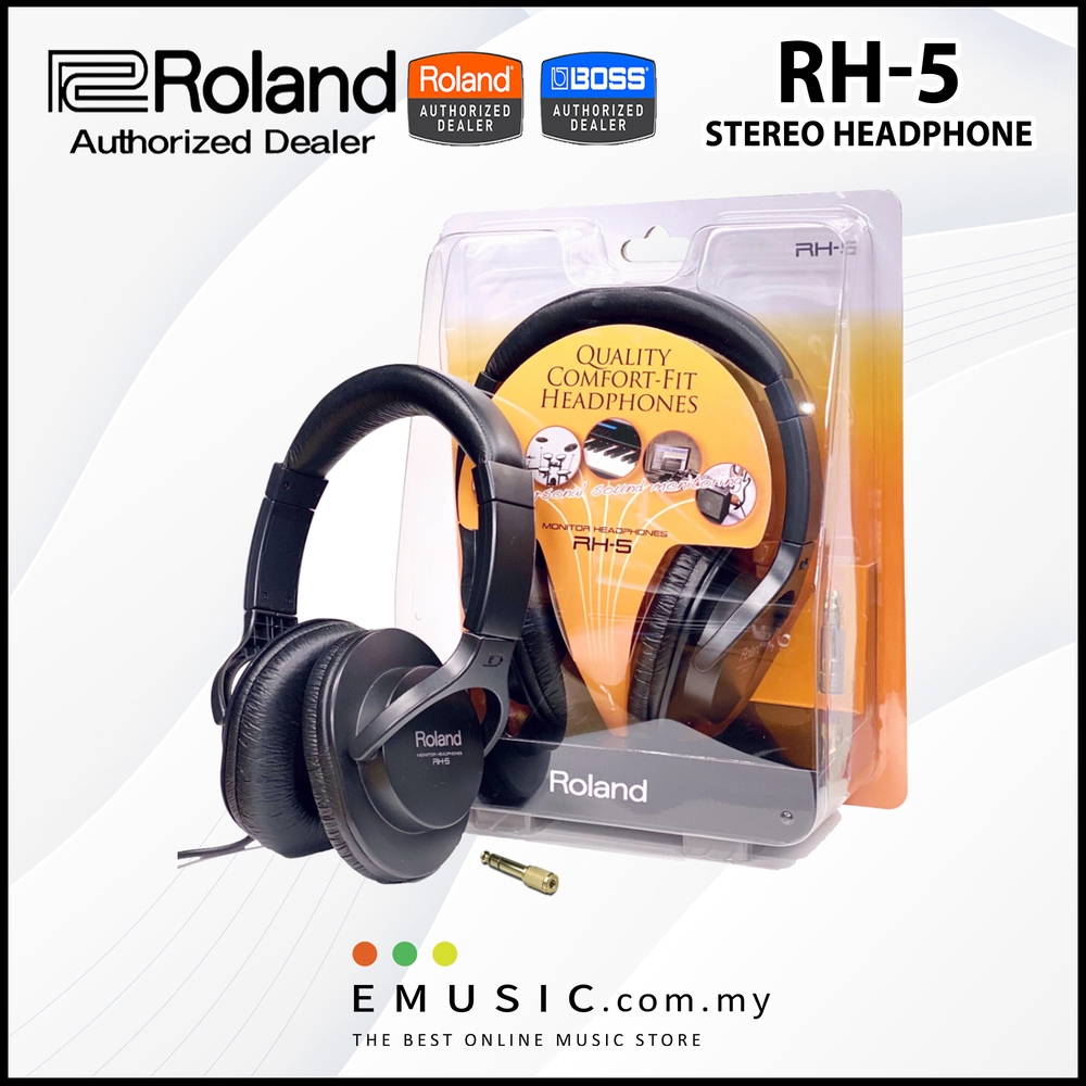 Roland RH-5 Stereo Headphone for Digital Piano (RH5 / RH 5) | Shopee ...